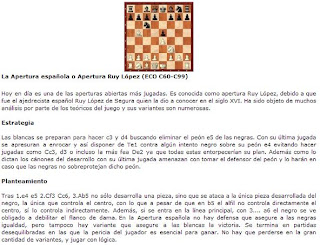 DavidChess: APERTURA ESPAÑOLA